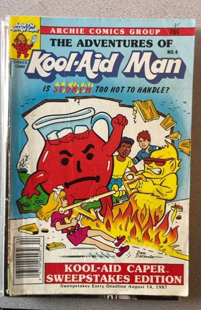 The Adventures of Kool-Aid Man #4 No Price Box Cover (1988) | Comic ...