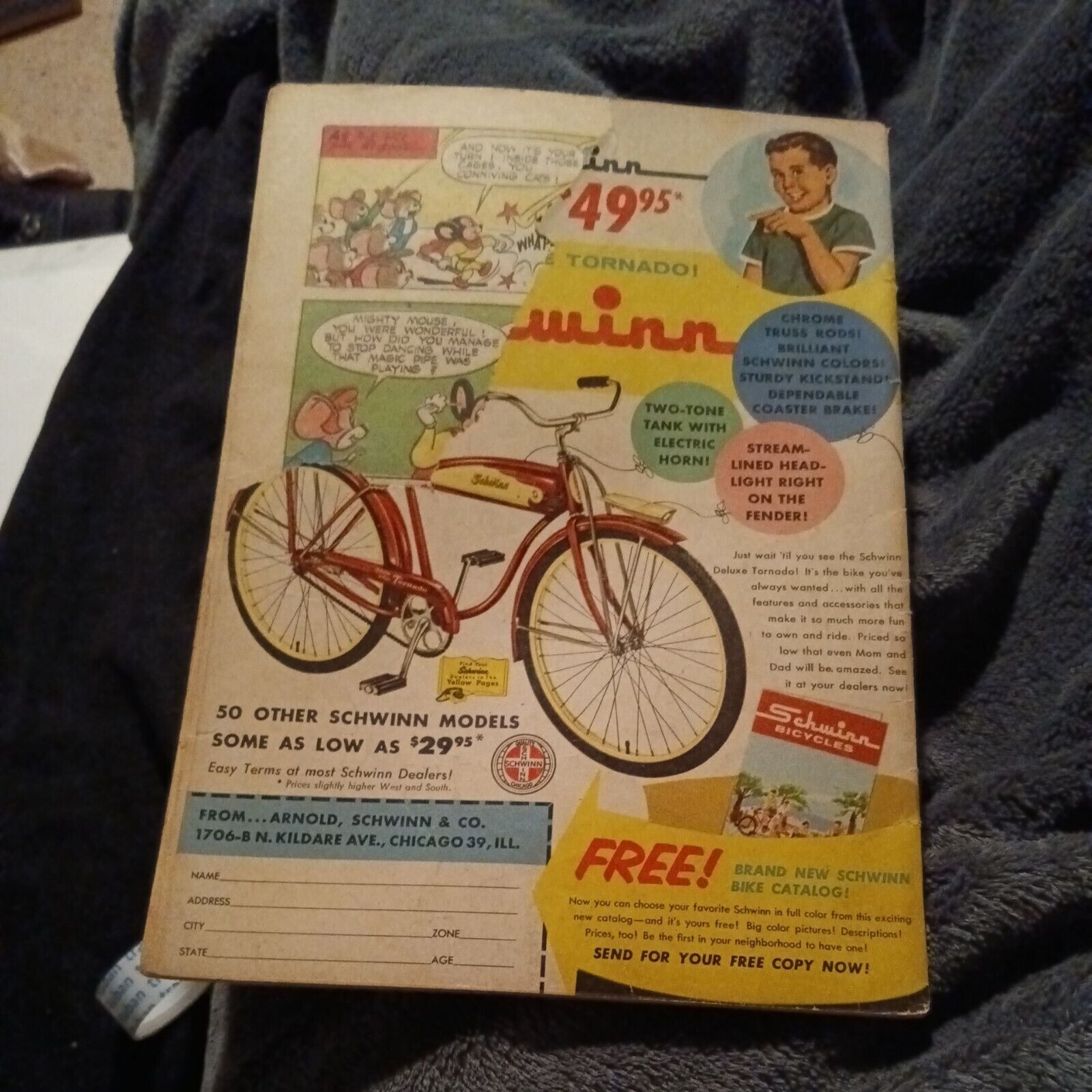 DELL Adventures of Mighty Mouse 1960 #148 Heckle & Jeckle silver age ...