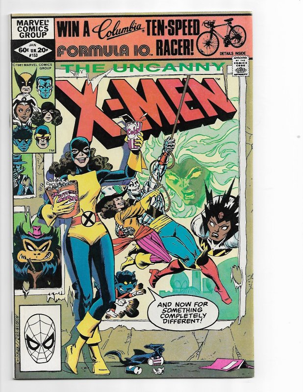 The Uncanny X-Men #153 (1982) VF | Comic Books - Bronze Age, Marvel ...
