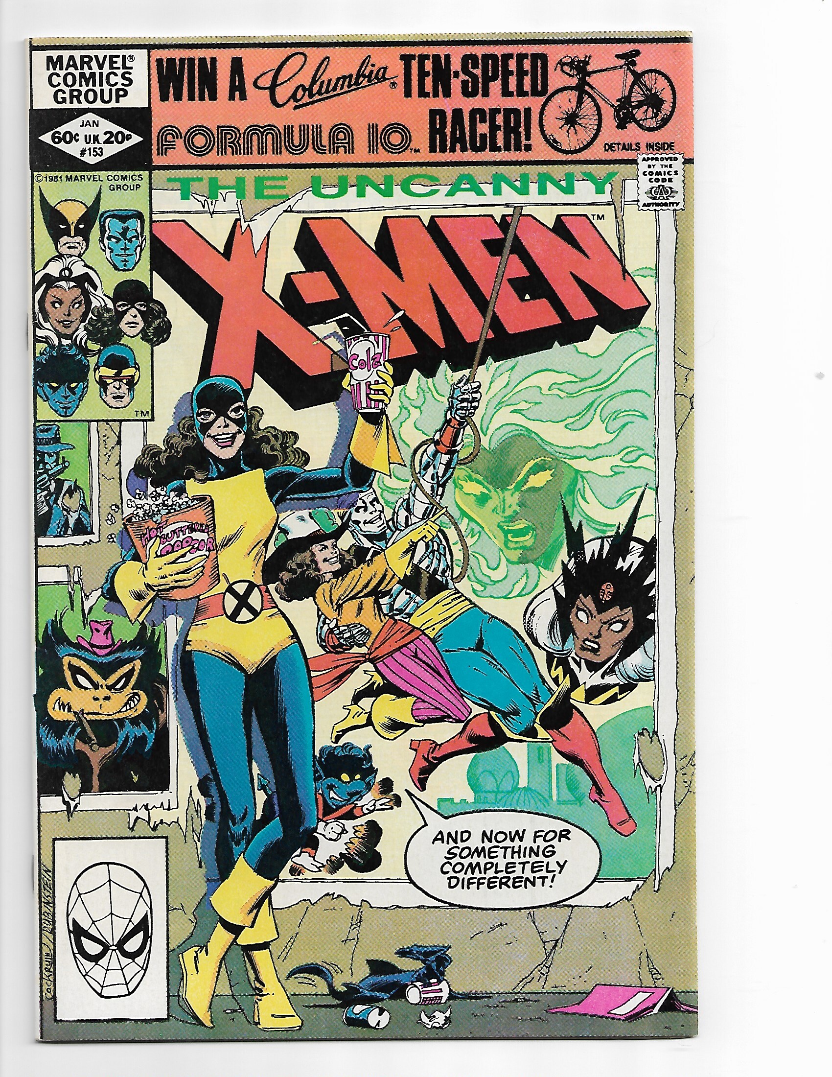 The Uncanny X-Men #153 (1982) VF | Comic Books - Bronze Age, Marvel ...