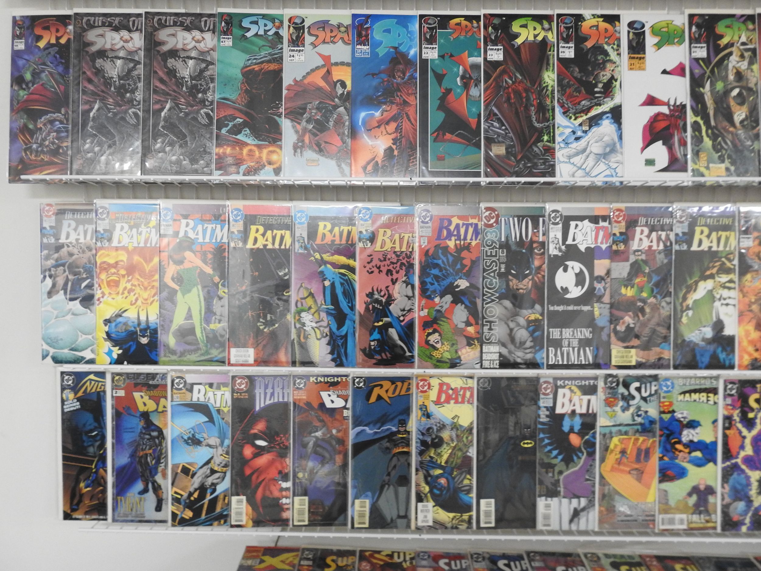 Huge Lot 130+ Comics W/ Spawn, Batman, Superman+ Avg VF+ Condition!! | Collections / HipComic