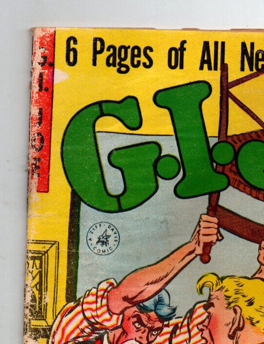 G.I. Joe #48 - Korean War - Schroeder painted cover - Ziff Davis - 1956 ...