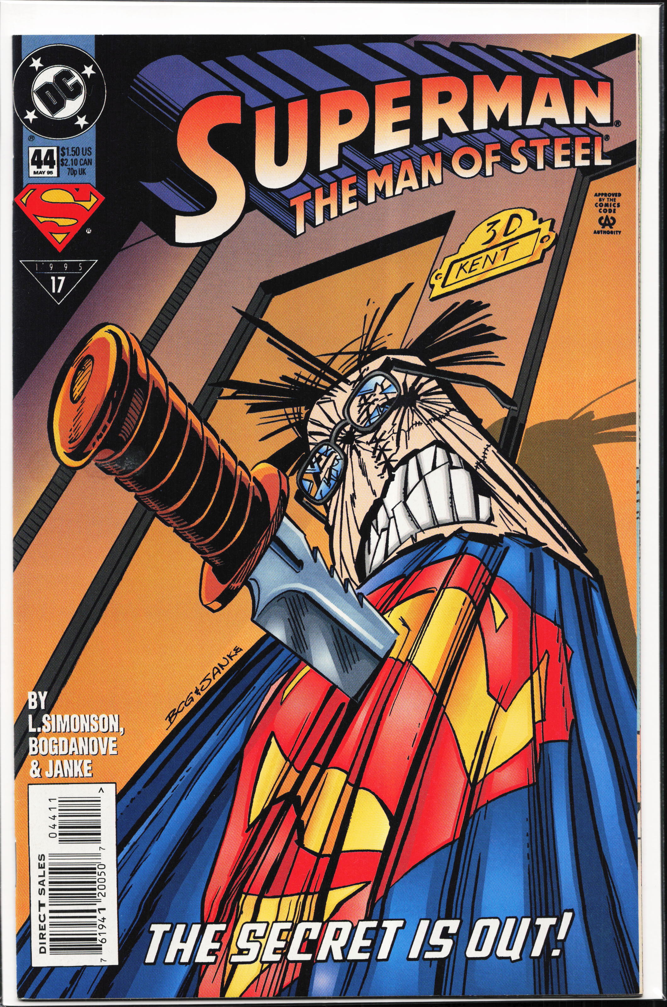 Superman: The Man of Steel #44 (1995) Superman | Comic Books - Modern ...