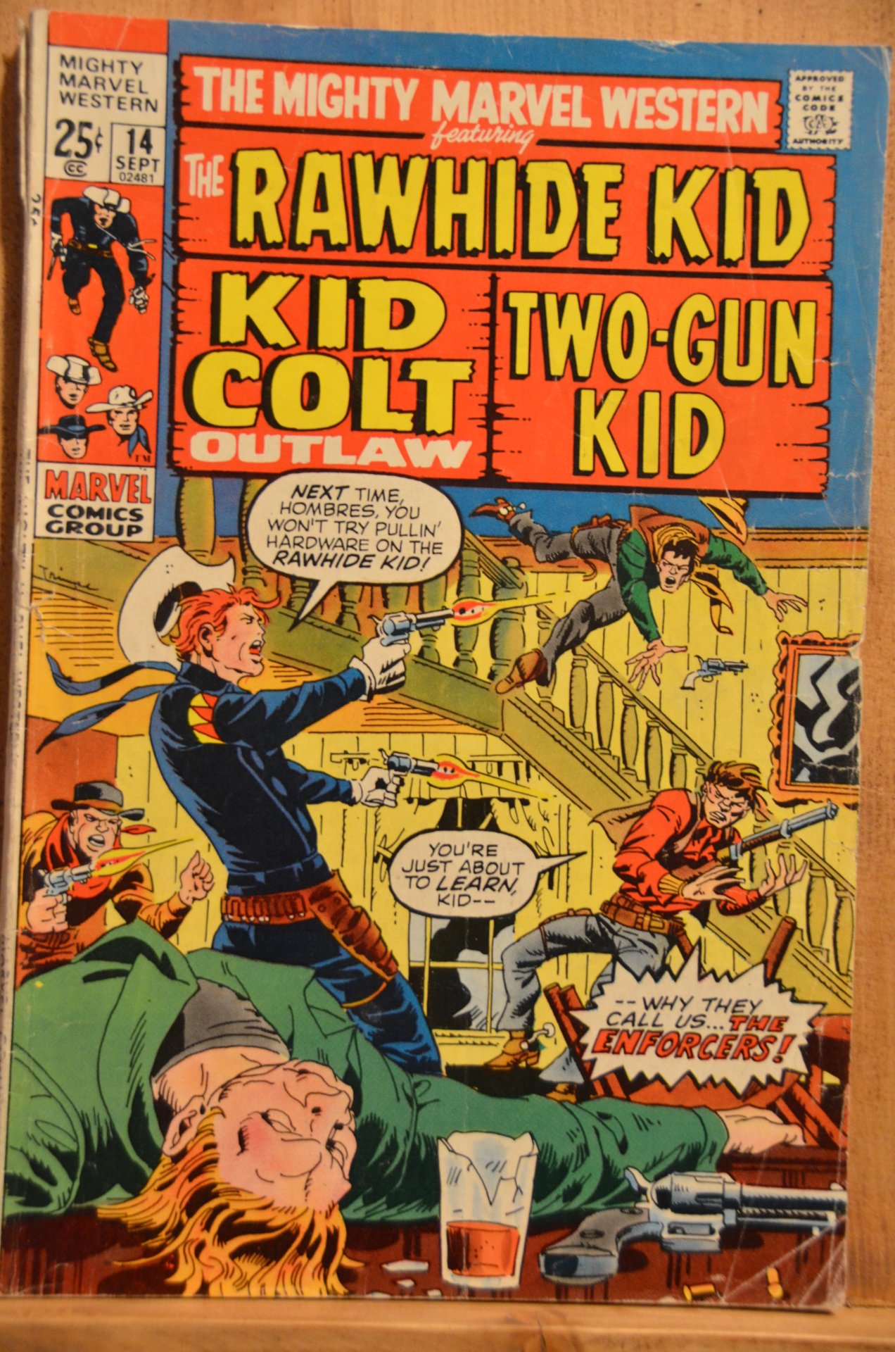 The Mighty Marvel Western #14 (1971) | Comic Books - Bronze Age, Marvel ...