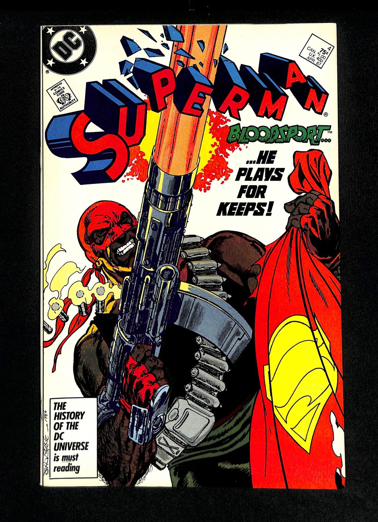 Superman (1987) #4 1st Bloodsport! | Full Runs & Sets, DC Comics ...