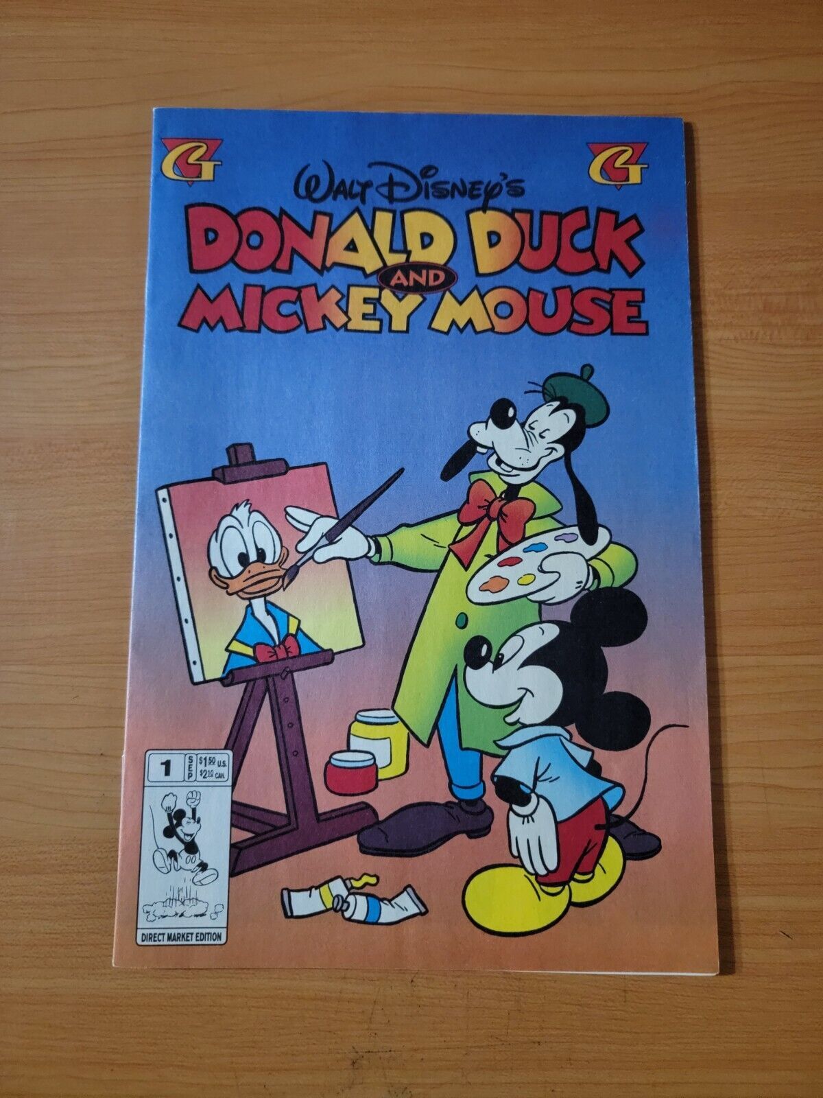 Donald Duck and Mickey Mouse #1 ~ NEAR MINT NM ~ 1995 Gladstone Comics ...