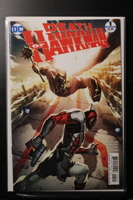 Death of Hawkman #1 Philip Tan Cover (2016) | Comic Books - Modern Age ...