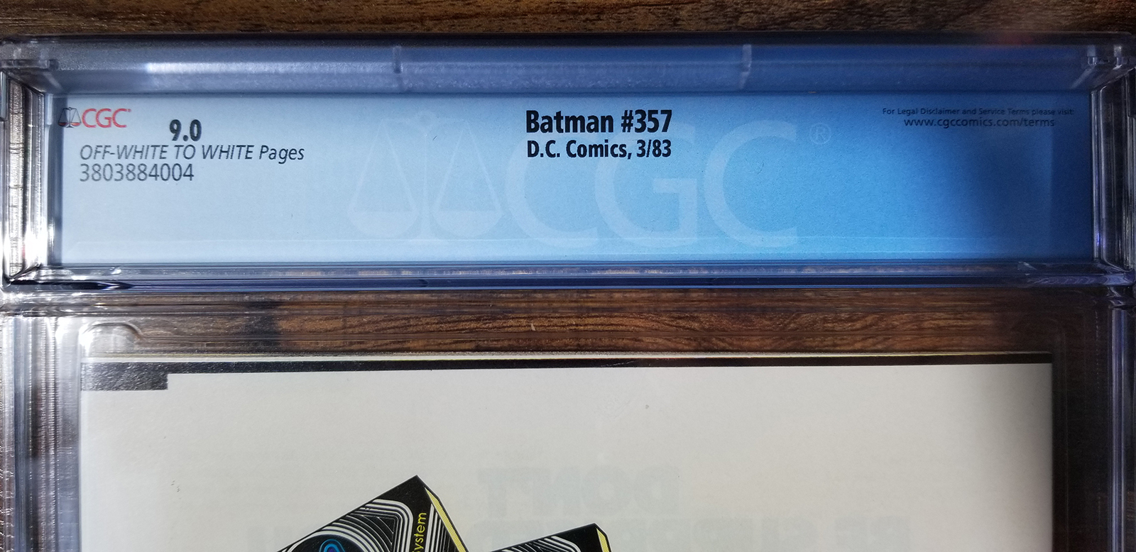 Batman #357 (1983) CGC 9.0 KEY COMIC | Comic Books - Copper Age, DC ...