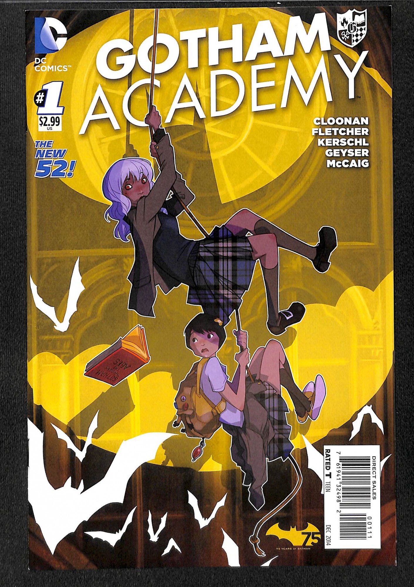 Gotham Academy #1 NM+ 9.6 1st Kyle and Mia 'Maps' Mizoguchi! (New R ...
