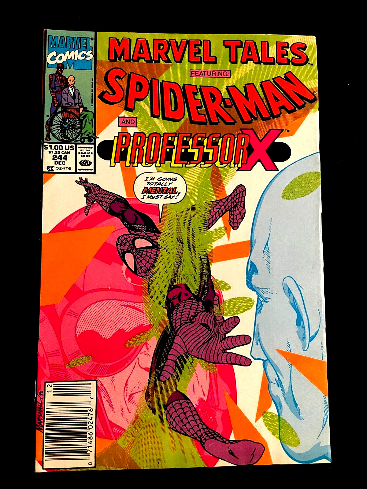 Marvel Tales #244 1990 - Spider-Man and Professor X | Comic Books ...