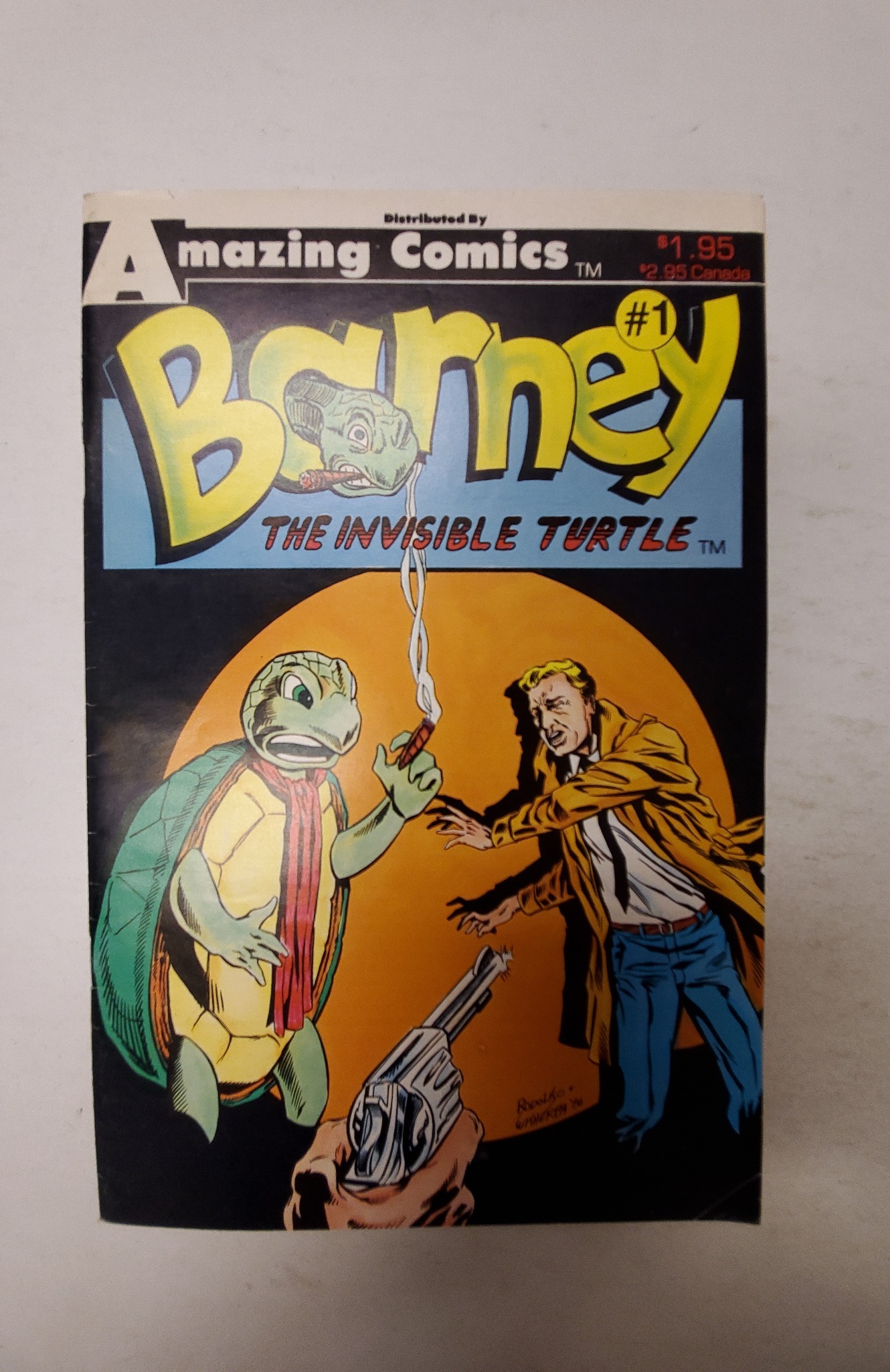 Barney the Invisible Turtle #1 NM Amazing Comics Comic Book J699 ...