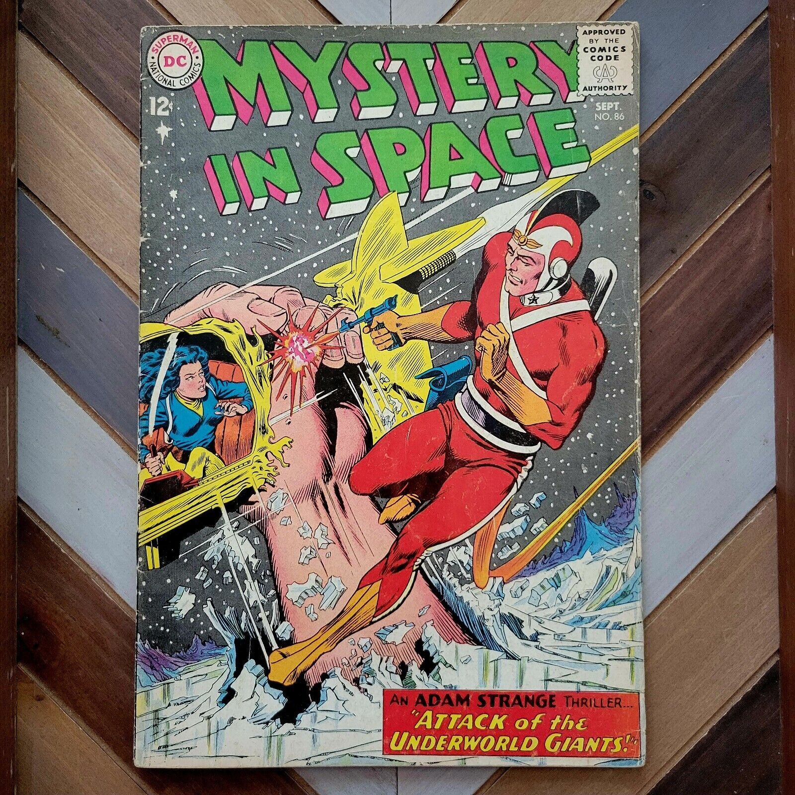 MYSTERY IN SPACE #85-86 Set of 2 (DC, 1965) FT. ADAM STRANGE, Silver ...