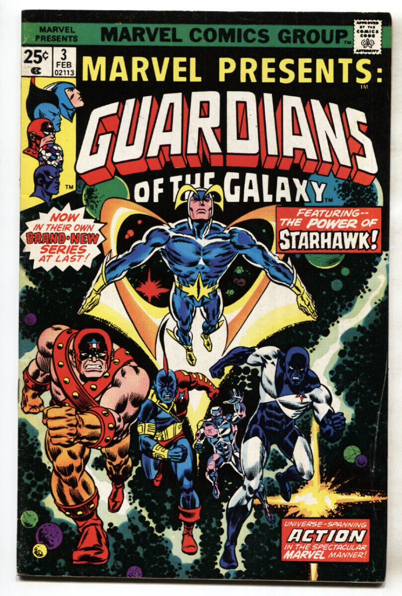 Marvel Presents #3 Comic Book 1975-Guardians of the Galaxy | Comic ...