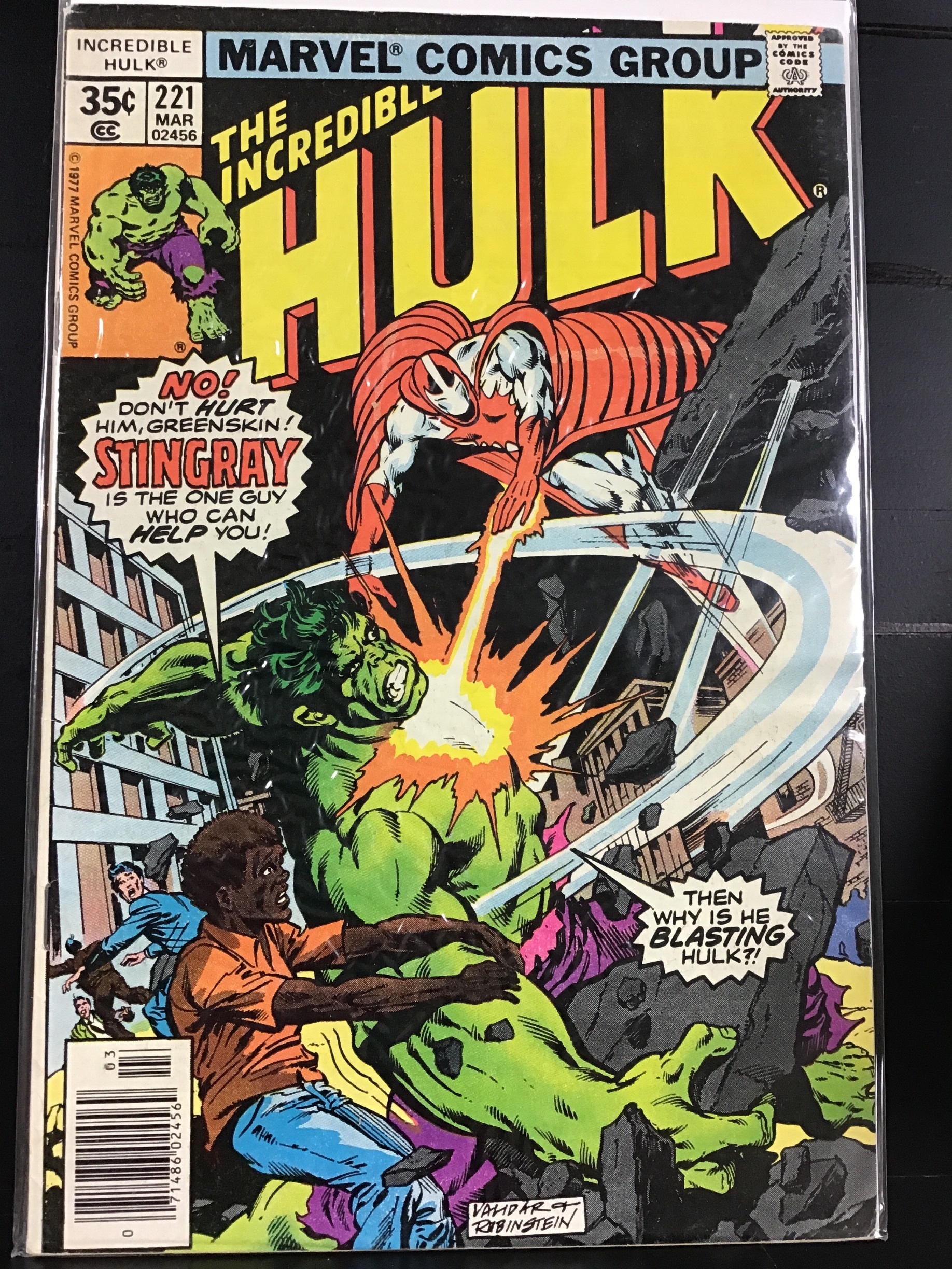 The Incredible Hulk #221 (1978) ZS | Comic Books - Bronze Age, Marvel ...
