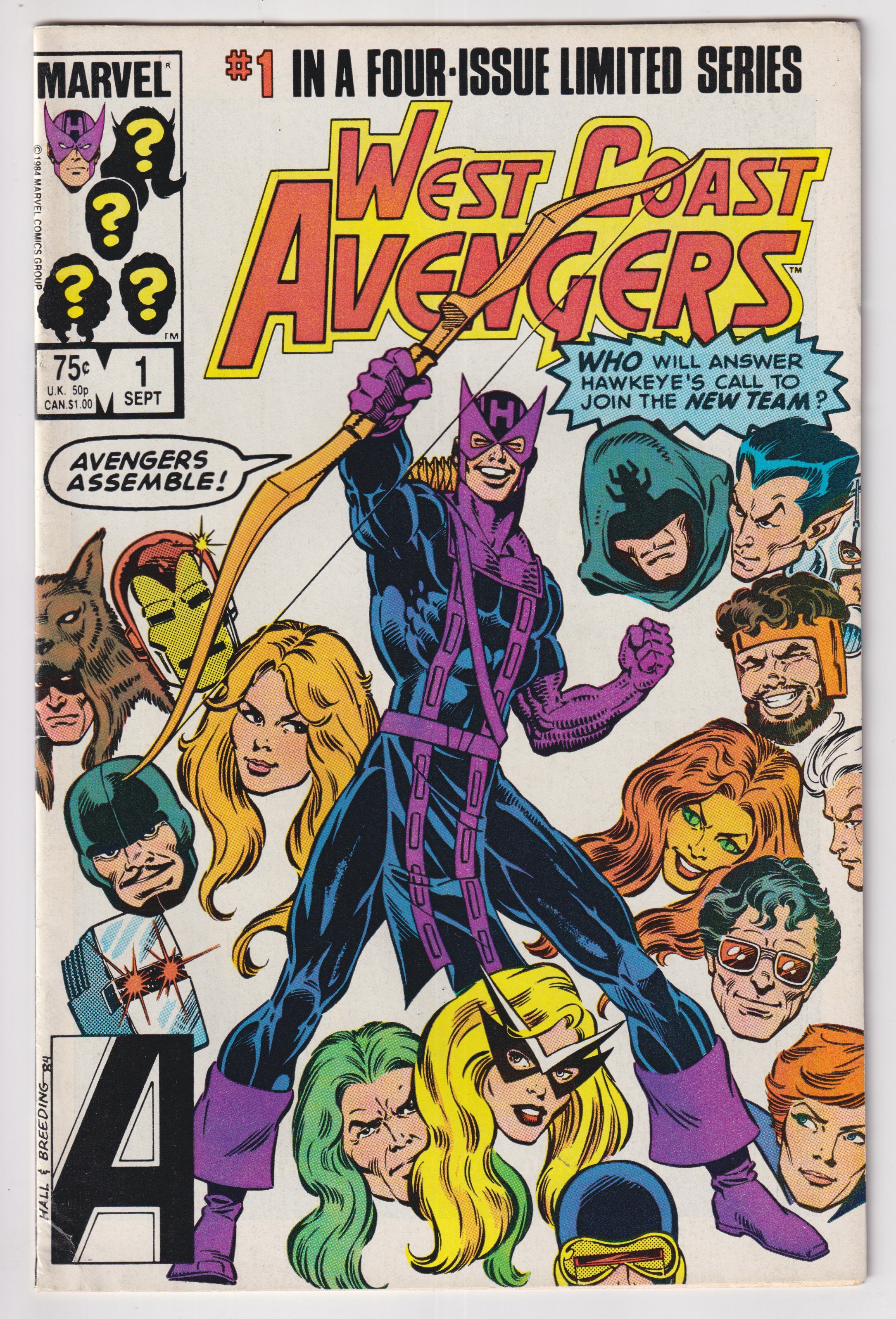 West Coast Avengers #1 (1984) West Coast Avengers / Avengers West Coast ...