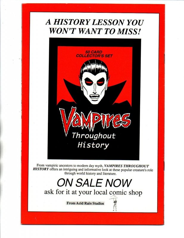 Vampire Swimsuit Illustrated #1 - Pin Ups - Acid Rain - 1993 - VF ...
