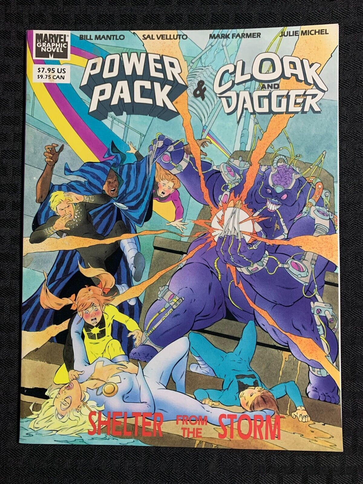 1989 POWER PACK & CLOAK AND DAGGER Shelter from the Storm SC FN 6.0 1st ...