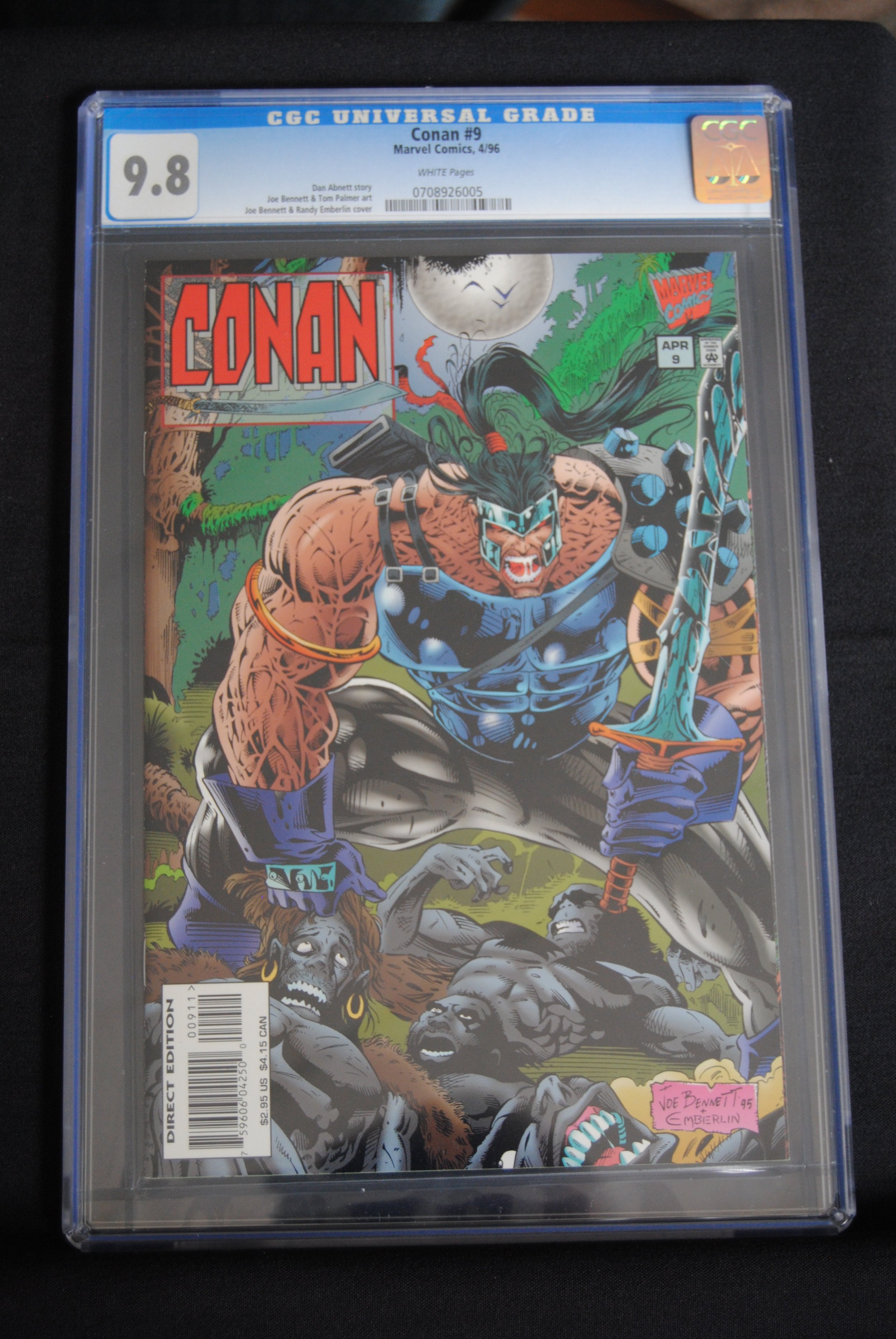 Conan #9, 9.8, Joe Bennet and Tom Palmer art | Comic Books - Modern Age ...