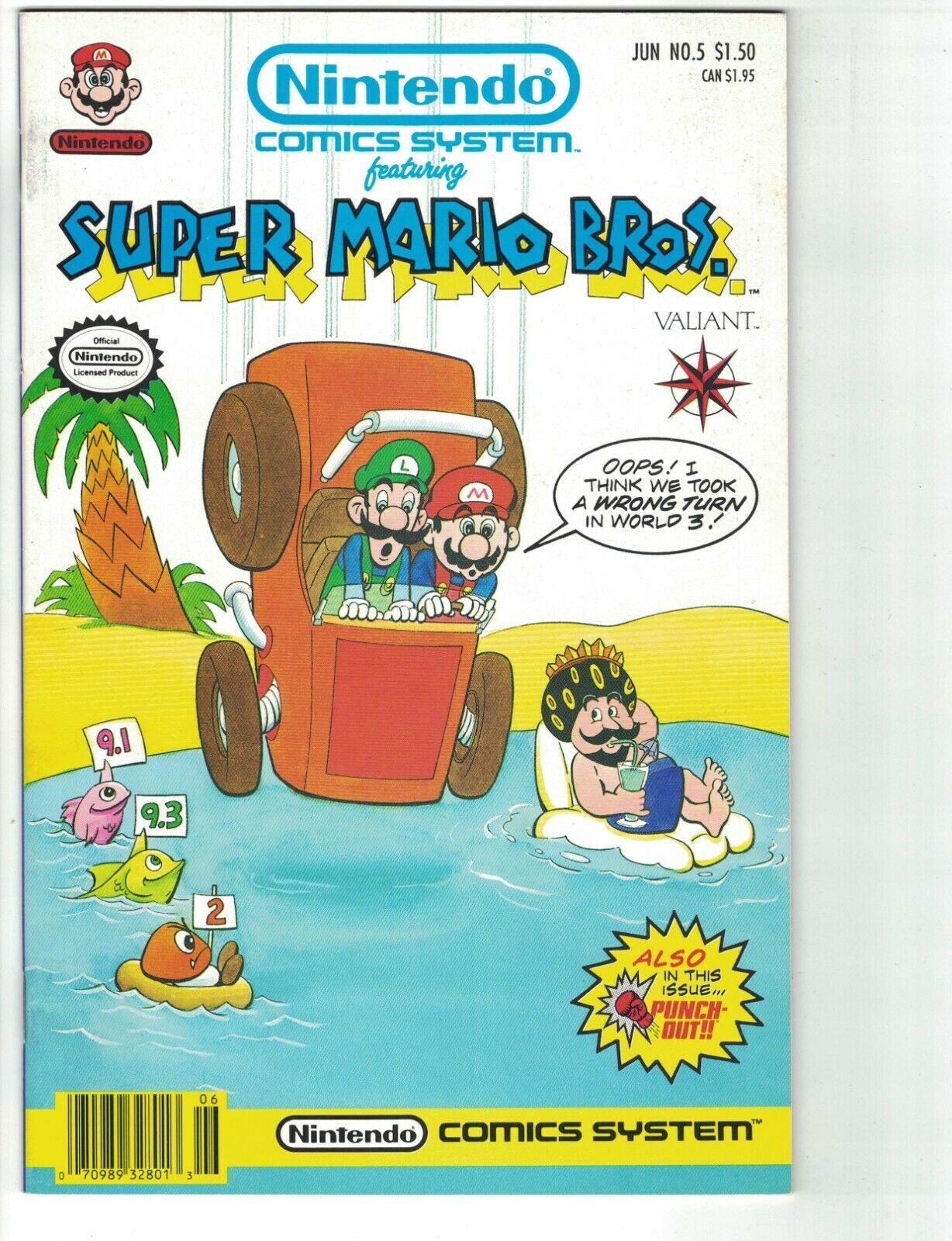 Nintendo Comics System (2nd Series) #5 FN; Valiant | Super Mario Bros ...