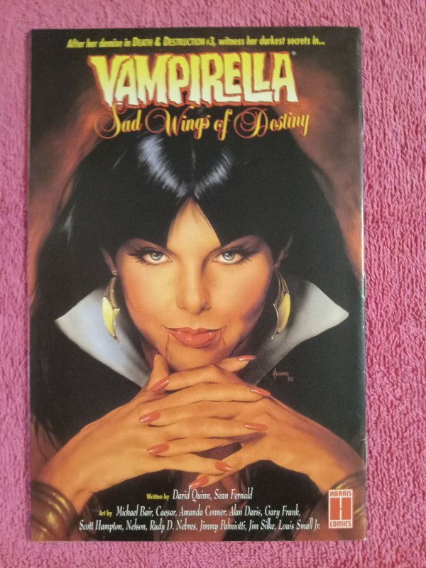 Vampirella: Death & Destruction #2 Adam Hughes Cover (1996) | Comic ...