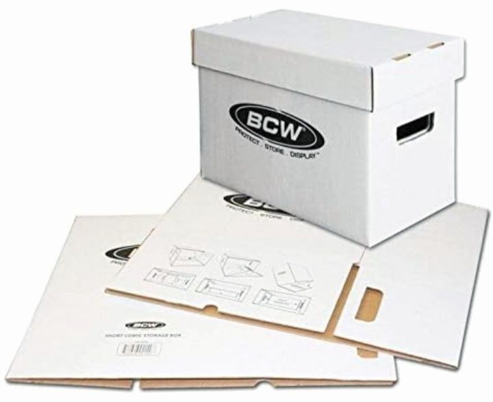 Short Comic Book Box (1) fits all Marvel DC Image Darkhorse Harris ...