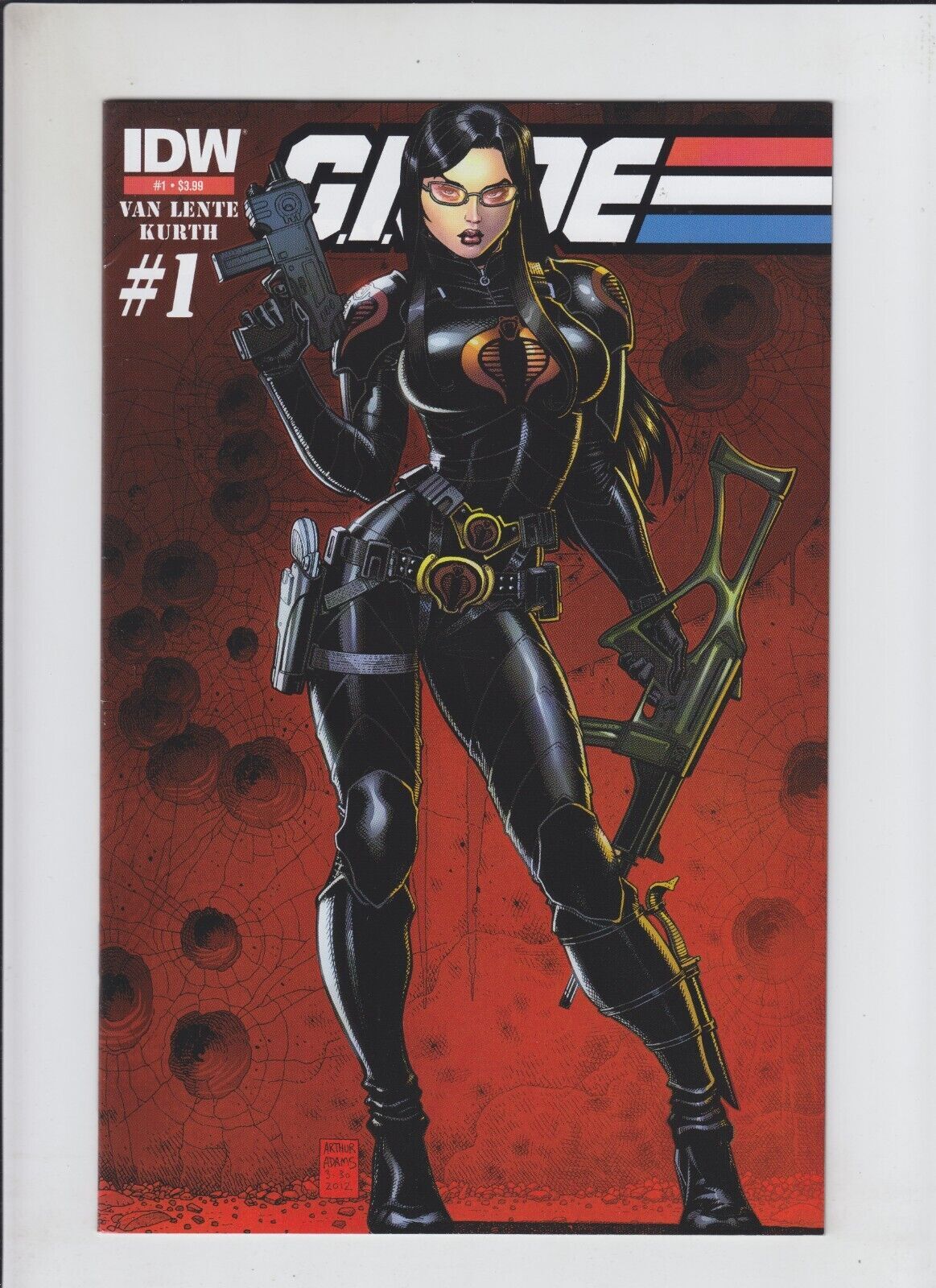 G.I. Joe (IDW, Vol. 3) #1 (2nd) VF; IDW | Fred Van Lente - Steve Kurth ...
