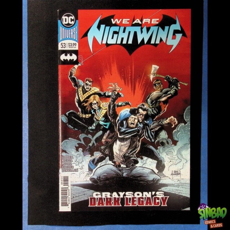 Nightwing Vol 4 53a 1st Full App Of The Nightwings In Costume