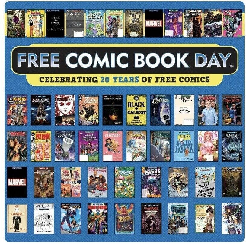 54 FCBD Free Comic Book Day Complete Set 2021 Enter The House Of ...