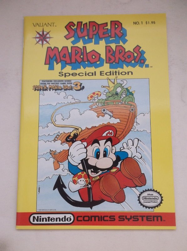Valiant: Super Mario Bros. Special Edition #1, 1st Appearance, Key ...