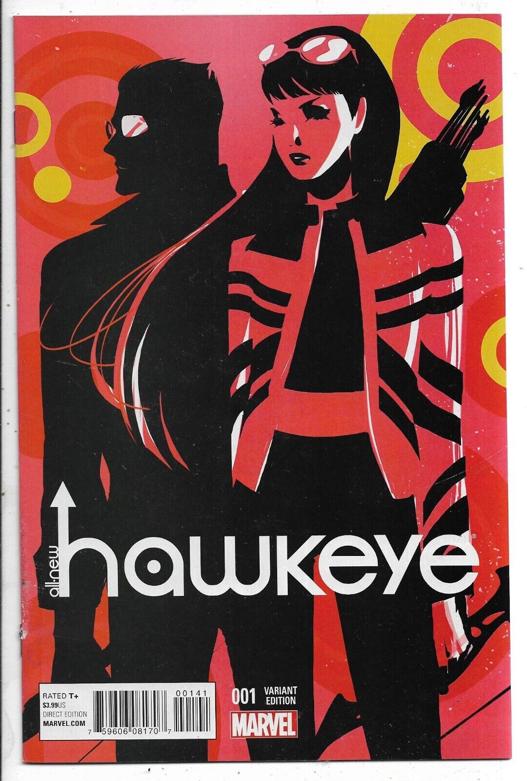 All-New Hawkeye #1 (Sho Murase Women of Marvel Variant) 2015 Kate ...