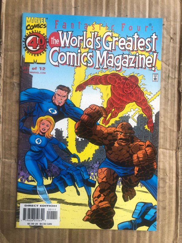 Fantastic Four: The World's Greatest Comics Magazine #1 (2001) | Comic ...