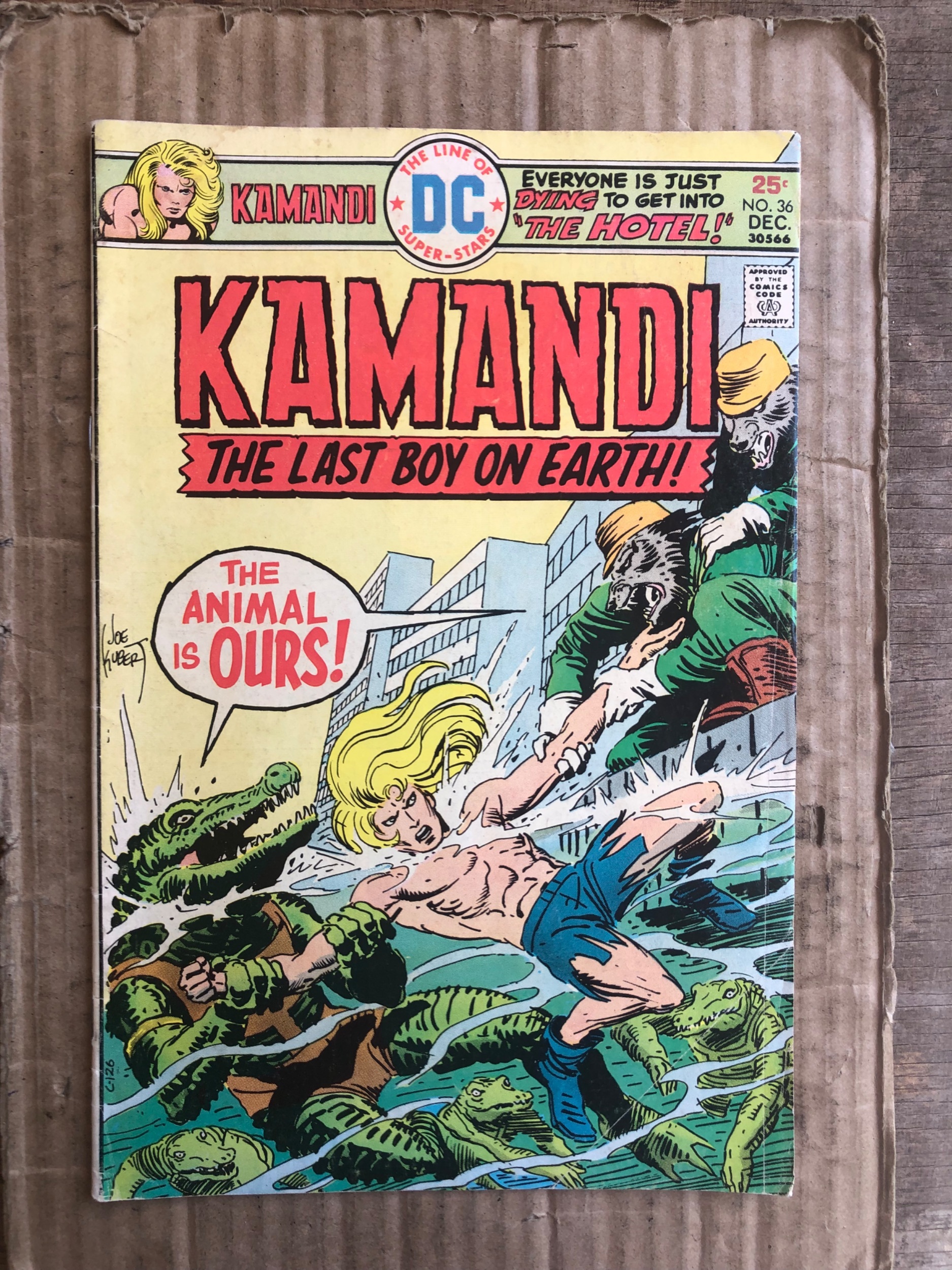 Kamandi, The Last Boy on Earth #36 (1975) | Comic Books - Bronze Age ...