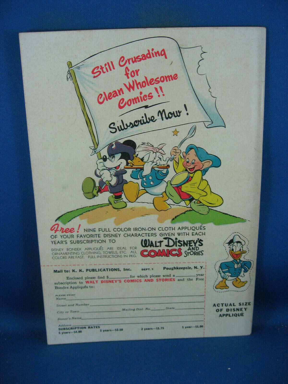 Walt Disney Comics Stories 108 VF 1949 Barks Donald Duck Frog Jumping ...