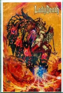 Lady Death Necrotic Genesis #1 Whicmann Metallic Jewel Edition Coffin ...