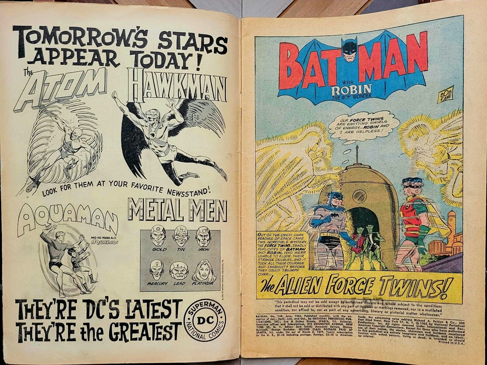 BATMAN #148 VG+ (DC 1962) KEY Joker Cover / Silver Age SHELDON MOLDOFF ...