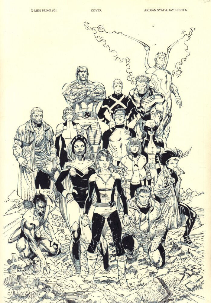 X-Men Prime #1 Cover Kitty Pryde X-23 Storm Old Man Logan '17 art by ...