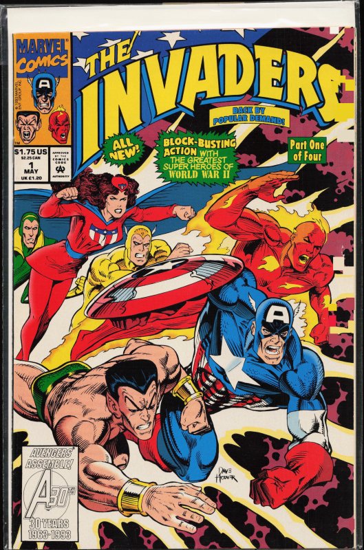 The Invaders #1 (1993) The Invaders | Comic Books - Modern Age, Marvel ...