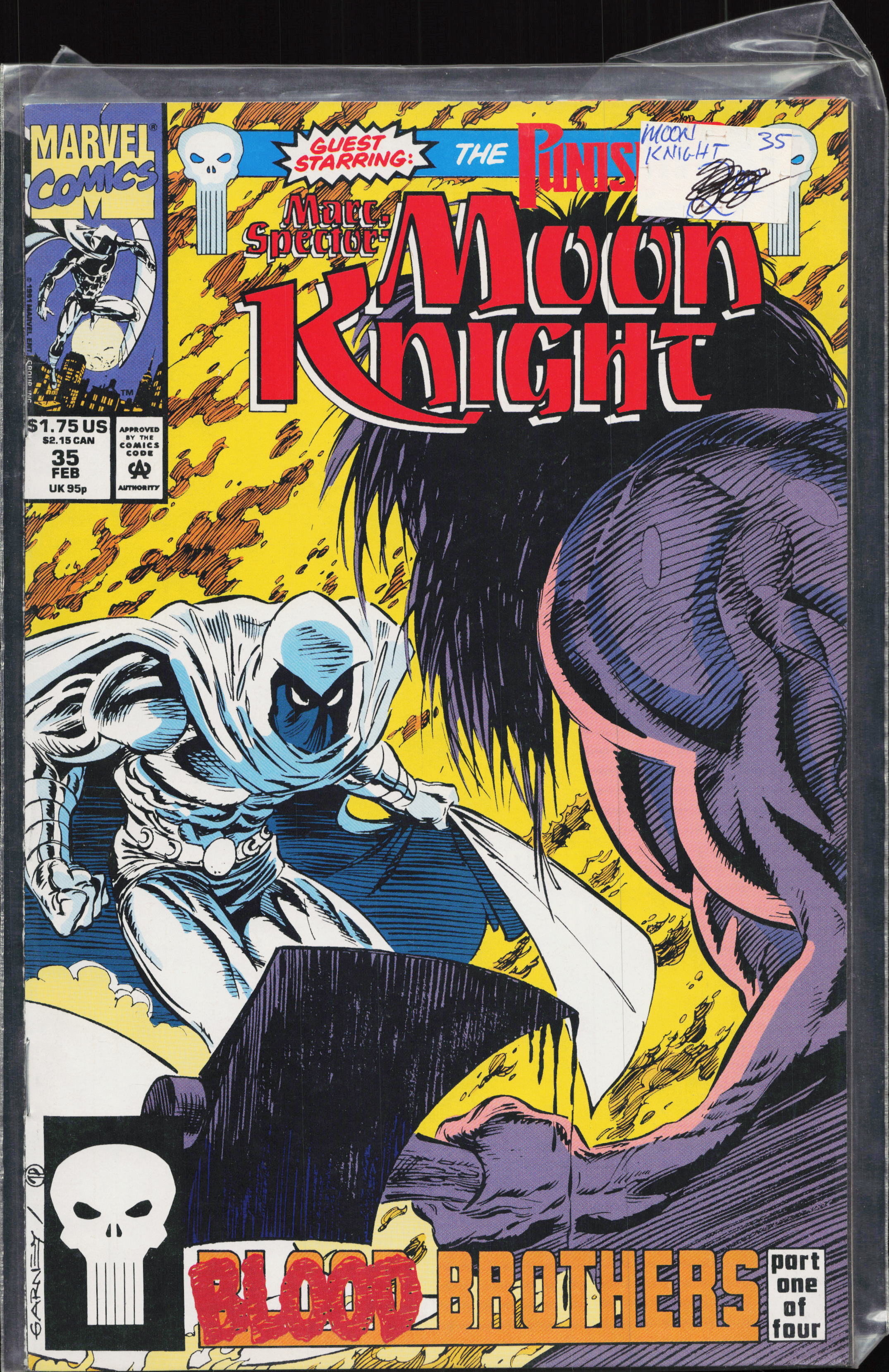 Marc Spector: Moon Knight #35 (1992) Moon Knight [Key Issue] | Comic ...