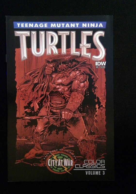 Teenage Mutant Ninja Turtles Color Classics #6 Idw Comics 2015 Nm ...