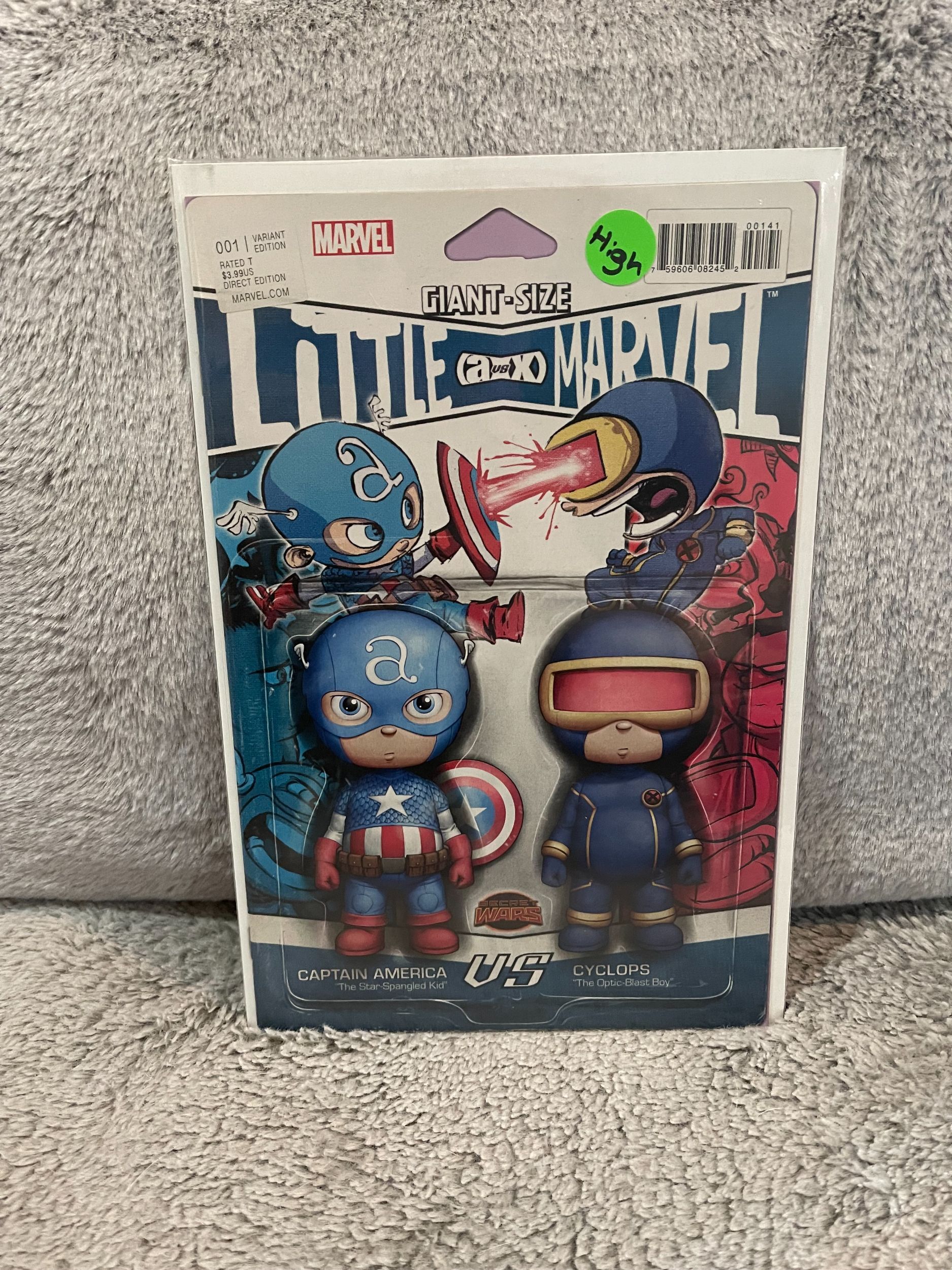 Giant Size Little Marvel: AvX #1 Action Figure Cover (2015) | Comic ...