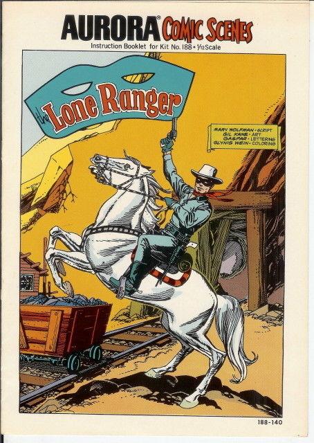 Lone Ranger Aurora Comic Scenes #188 FVF 1974 Comics Book | Comic Books ...