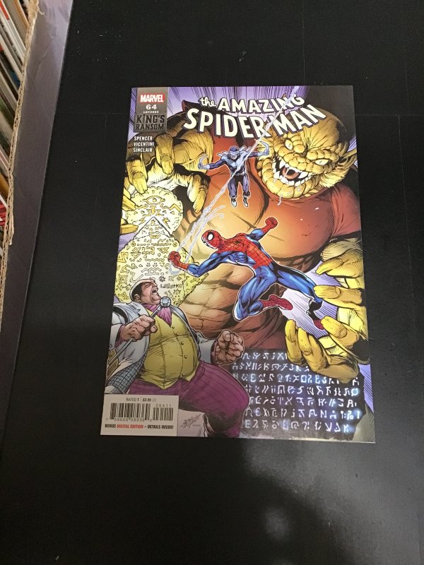The Amazing Spider-Man #64 (2021) Kingpin, Tombstone! Kingly Ransom! NM ...
