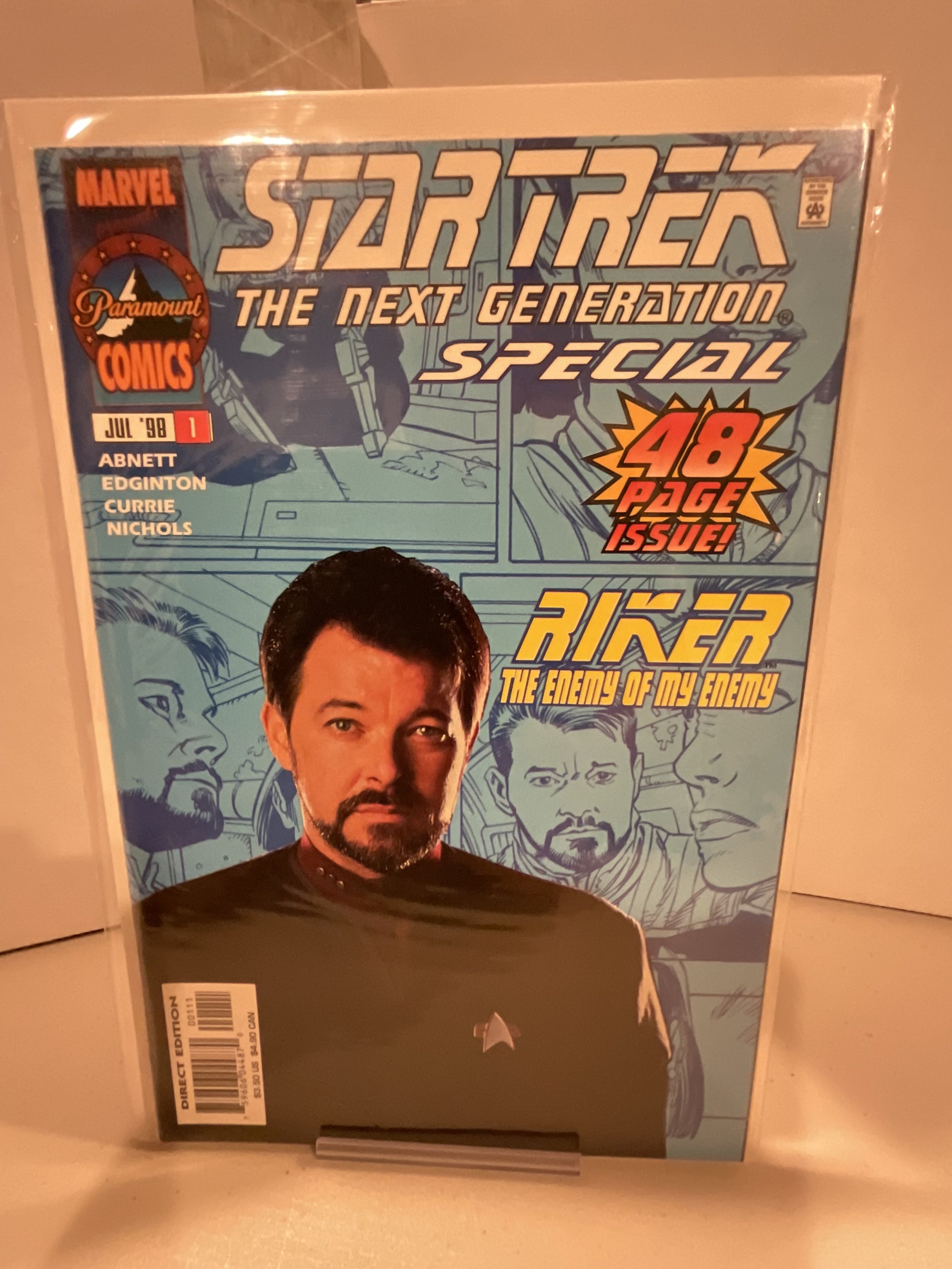 Star Trek: The Next Generation: Riker One- Shot 1998 9.0 (our highest ...