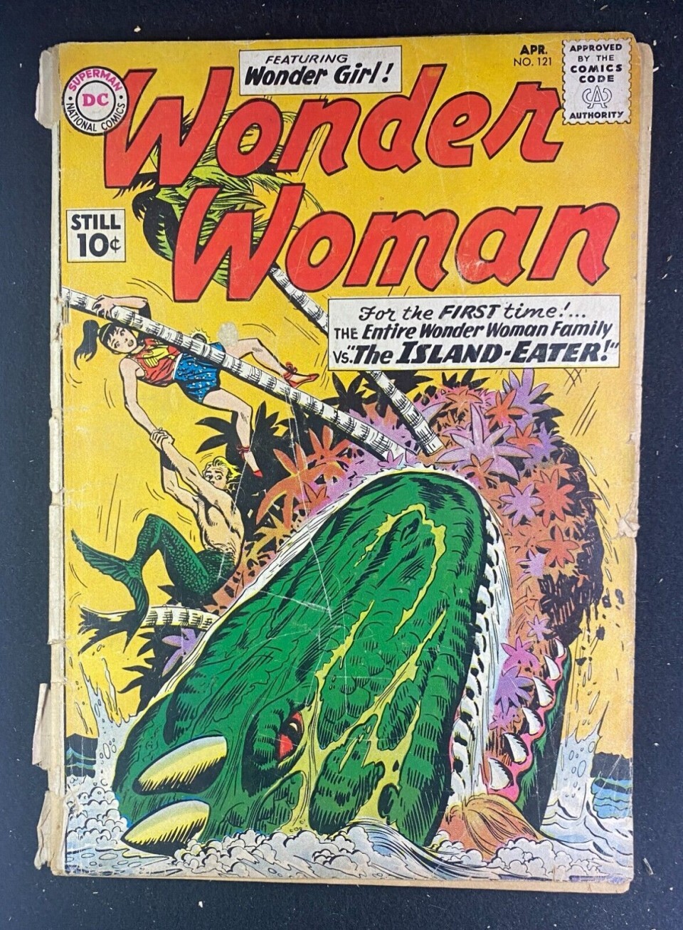Wonder Woman (1942) #121 FR/GD (1.5) Ross Andru Cover/Art Mer-Boy ...