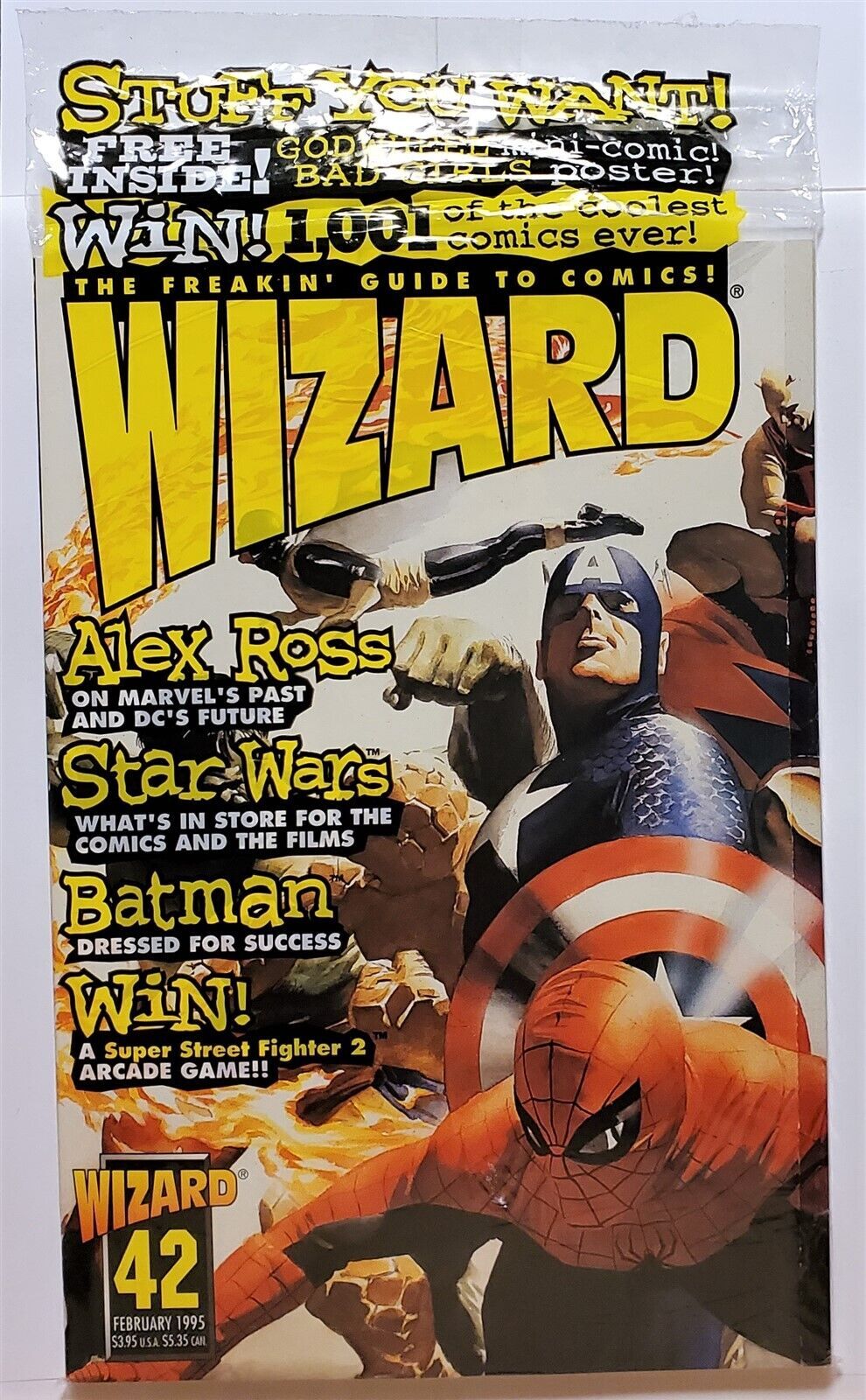 Wizard: The Comics Magazine #42/B (Feb 1995, Wizard) 9.0 VF/NM | Comic ...