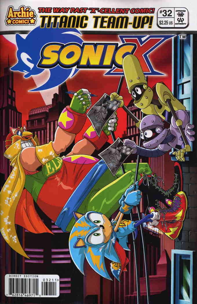 Sonic X #32 VF/NM ; Archie | The Hedgehog | Comic Books - Modern Age ...