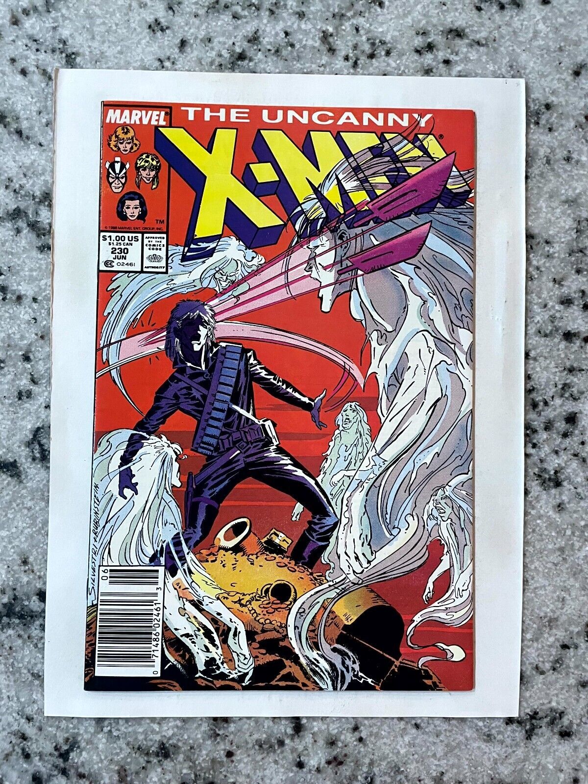 Uncanny X-Men # 230 NM Marvel Comic Book Wolverine Storm Cyclops Beast ...