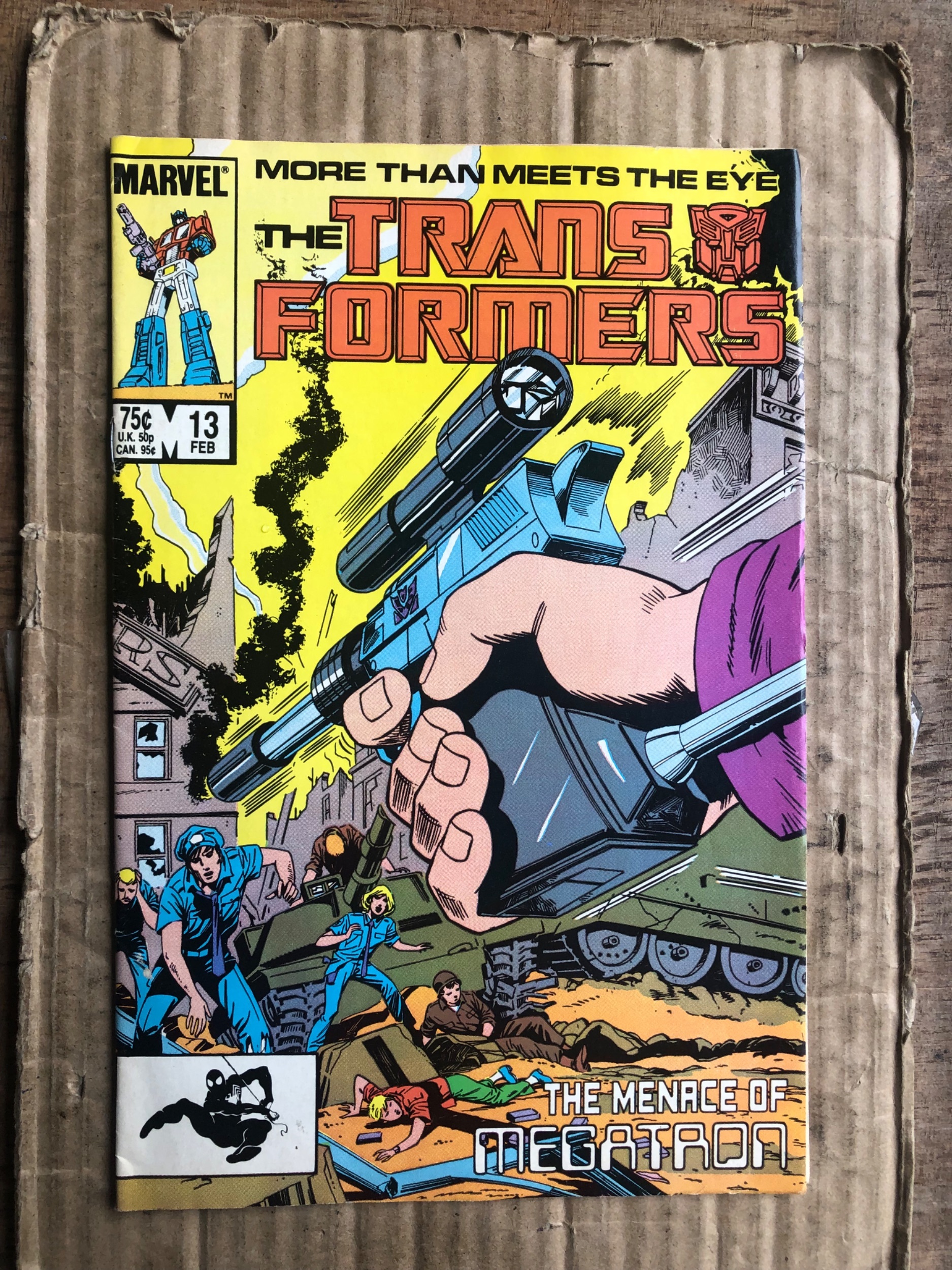 The Transformers #13 (1986) | Comic Books - Copper Age, Marvel / HipComic