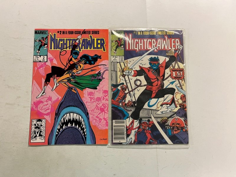 Nightcrawler complete miniseries Marvel Comics books #1 2 3 4 28 TS4 ...