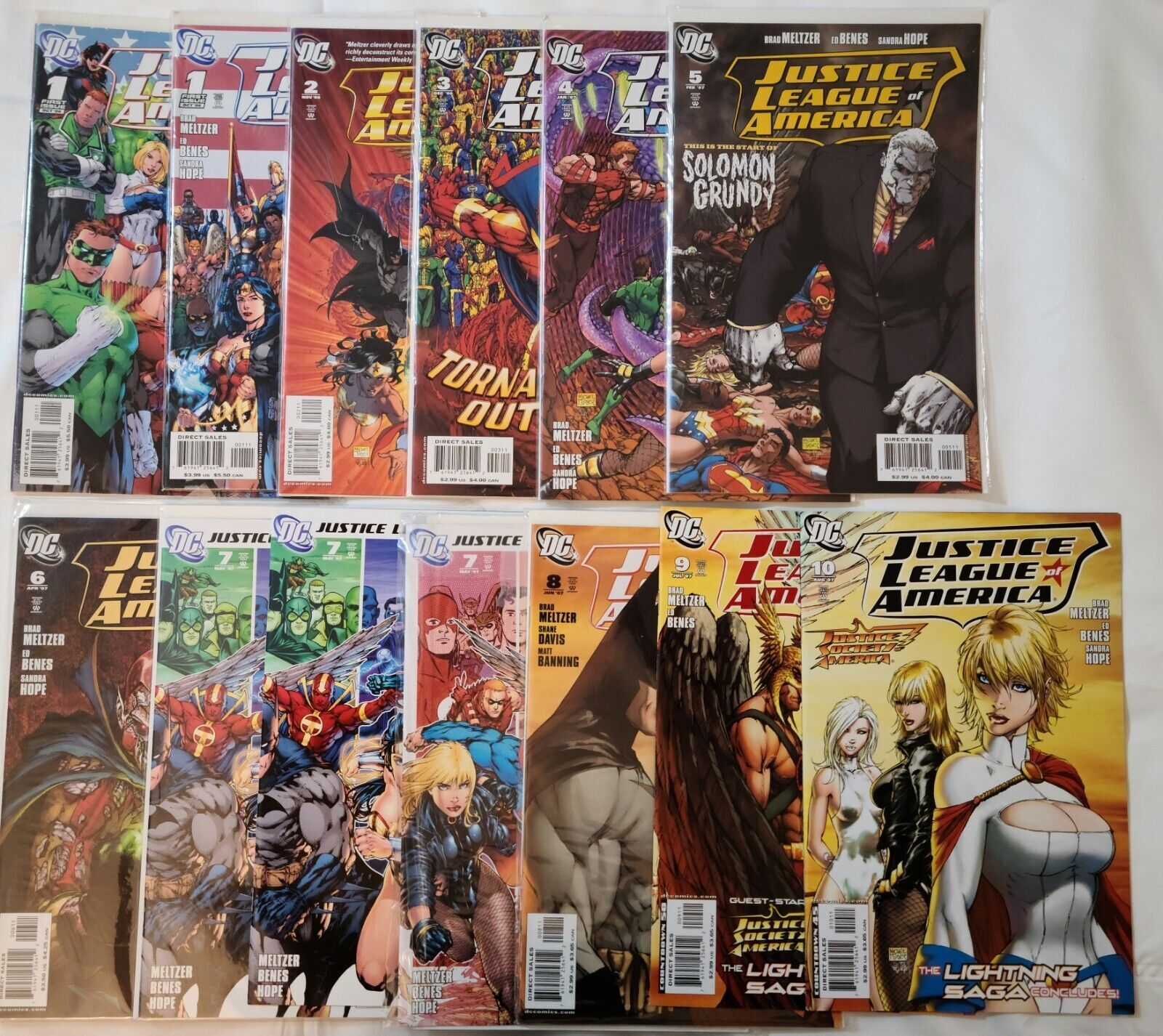 Justice League of America, JLA,Vol II Comic Lot of 13, Issues 1-10 ...